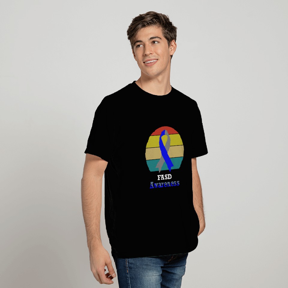 Fetal Alcohol Spectrum Disorder FASD Awareness Vin T Shirts | ID ...