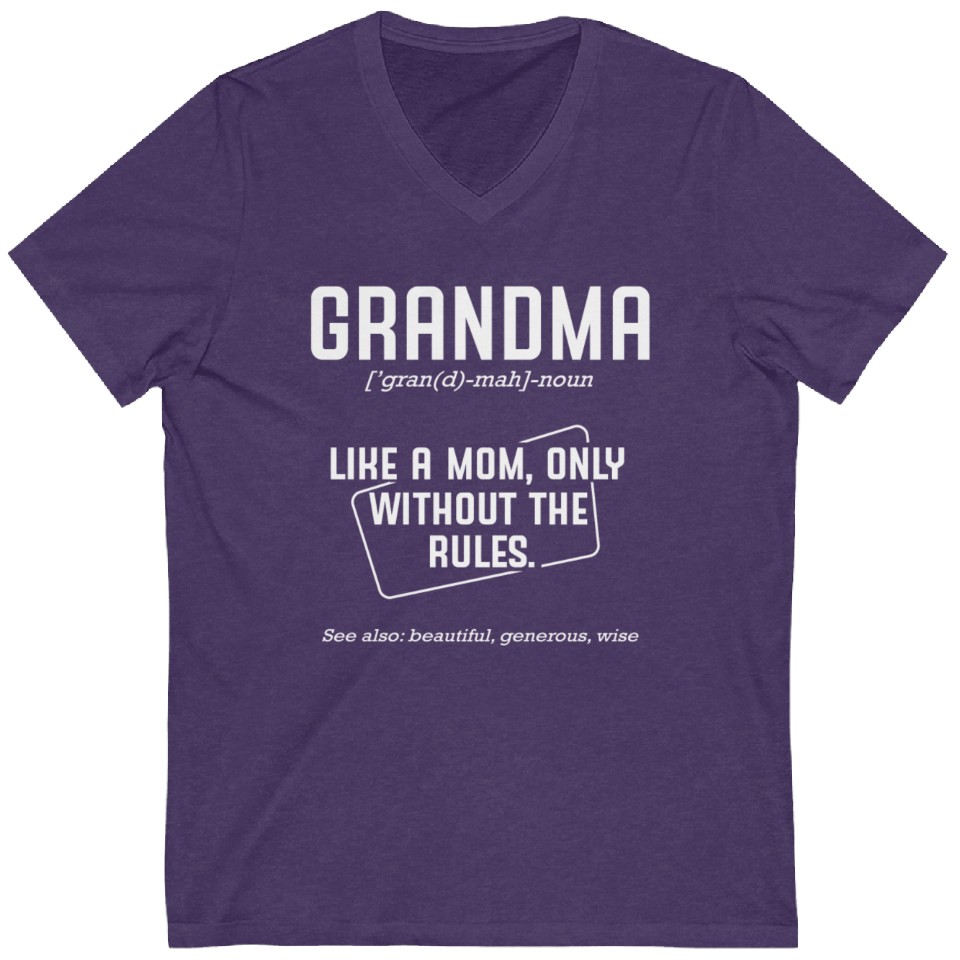 Grandma Definition Funny Family Grandmother Quotes T Shirts | 40% OFF ...