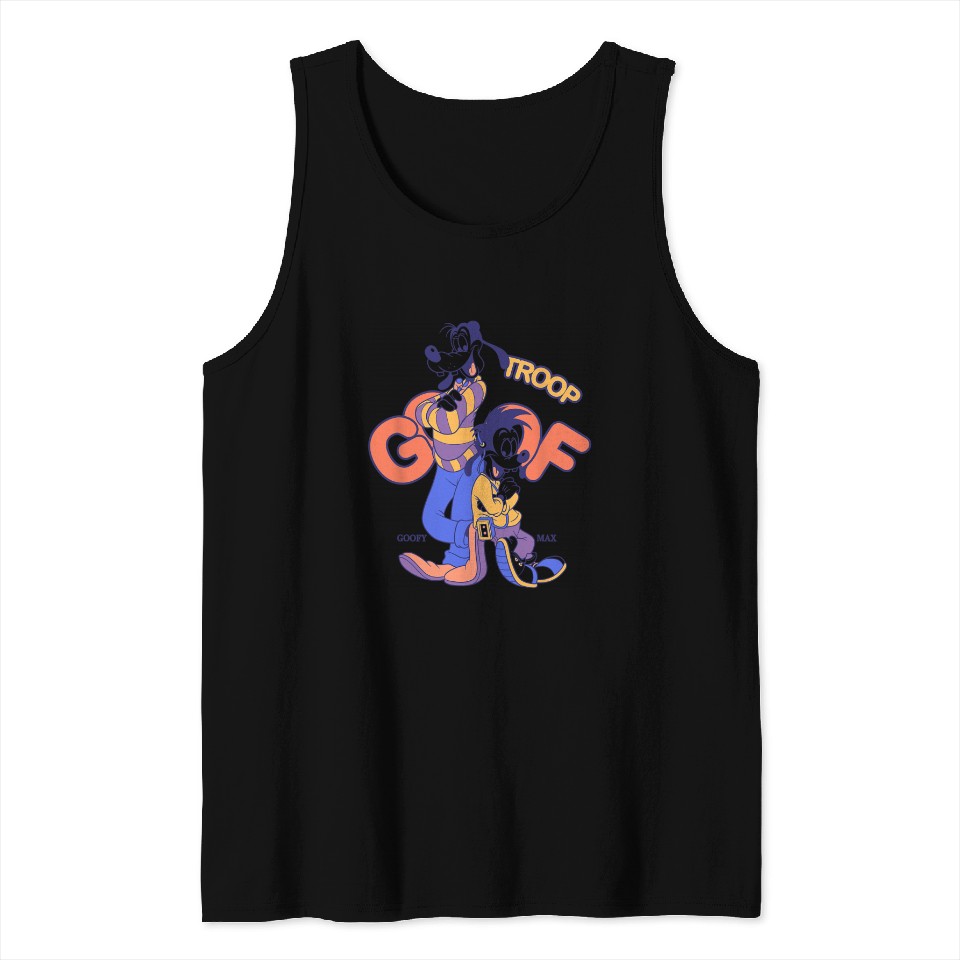 Disney A Goofy Movie Goof Troop Best Duo Big Chest Poster Tank Tops ...