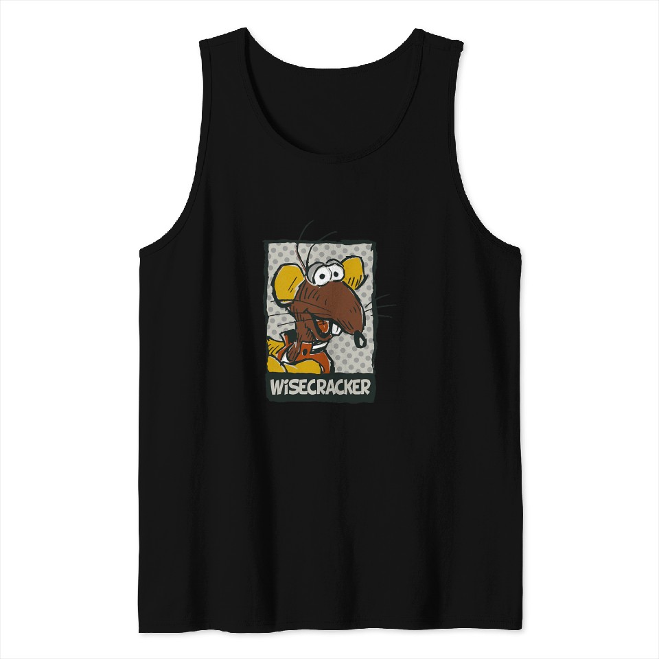 Disney The Muppets Rizzo The Rat Wisecracker Drawn Portrait Tank Tops ...