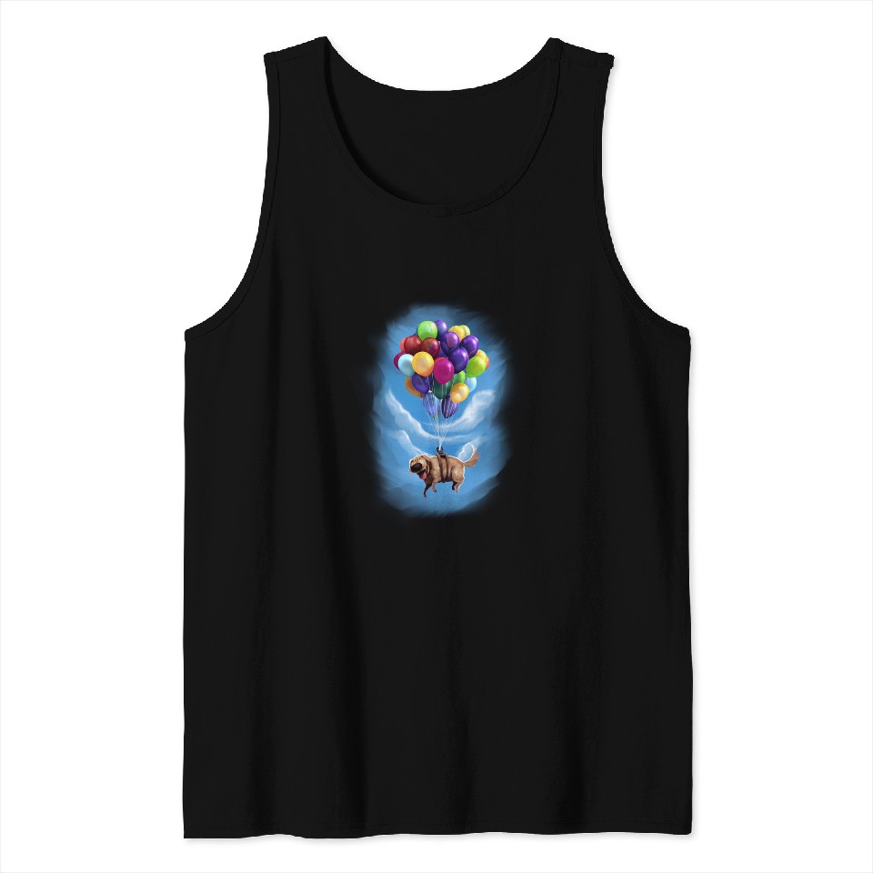Disney Pixar Up Dug Balloon Floating Tank Tops | ID 22053659 by Edward ...