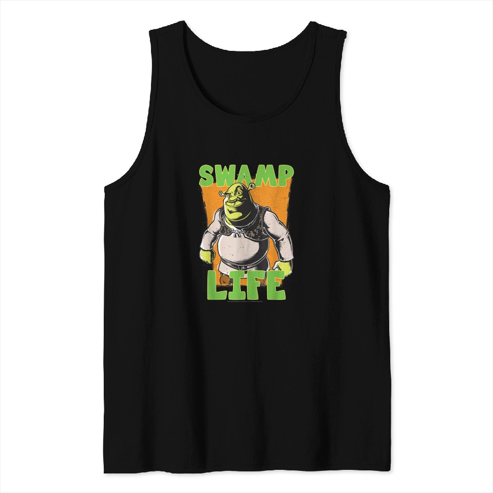 Shrek Cartoon Swamp Life : Shrek Same Swamp Forever , Shrek Shirt ...