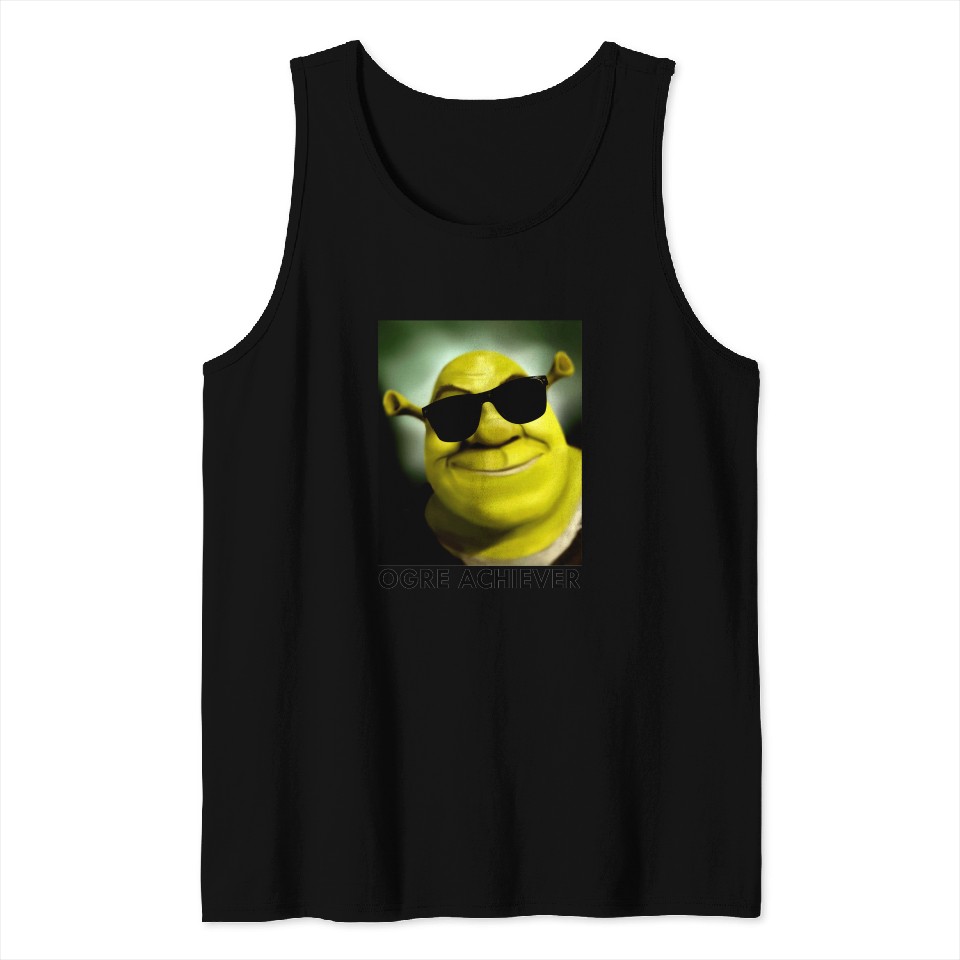 Shrek Ogre Achiever Chiffon Top: Shrek Same Swamp Forever , Shrek Shirt ...