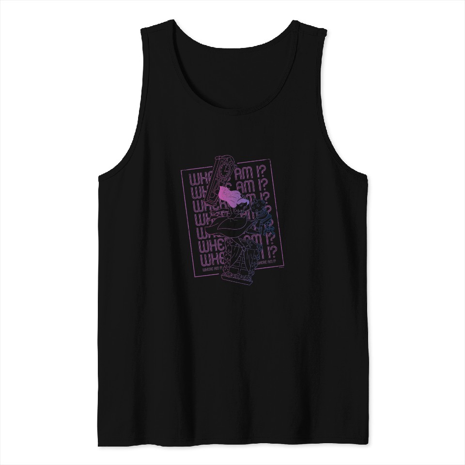Disney Alice in Wonderland Rabbit Hole Falling Where Am I Tank Tops ...