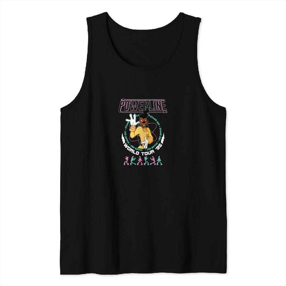 Disney Powerline Goofy Movie Tank Tops, Disney Goofy Movie Powerline ...