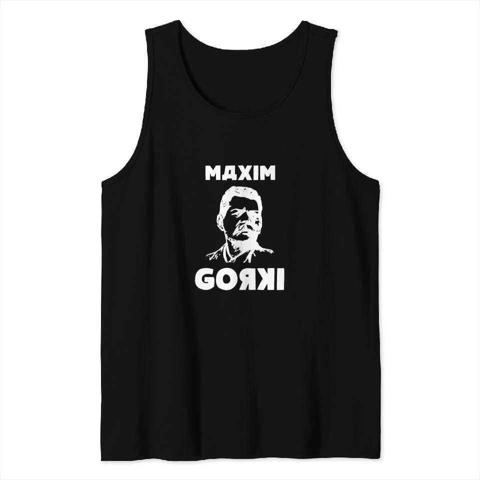 Maxim Gorki - Soviet Union - USSD - CCCP - Russia Tank Top | ID ...