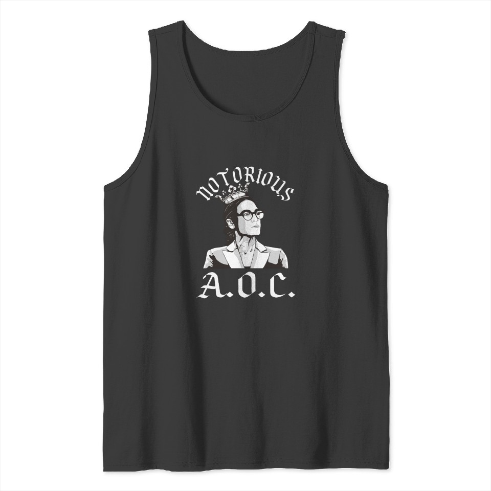 Notorious Aoc Shirt Alexandria Ocasio-Cortez Long Tank Top | ID ...