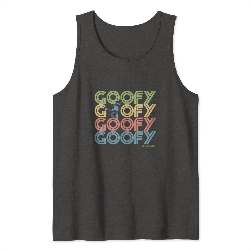 Disney Goofy Retro Name Stack Tank Tops | ID 21072164 by Cory Smith ...