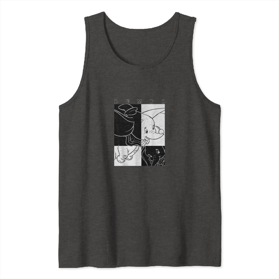 Disney Dumbo High Contrast Portrait Panels Tank Tops | ID 21905382 by ...
