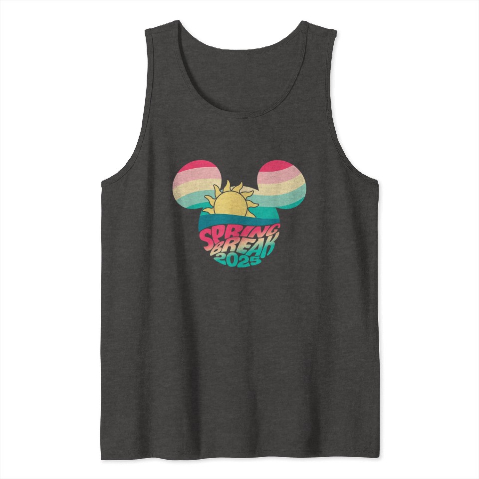 Disneyss Mickey And Friends Springs Break 2025 Mickey Big Logo Tank ...