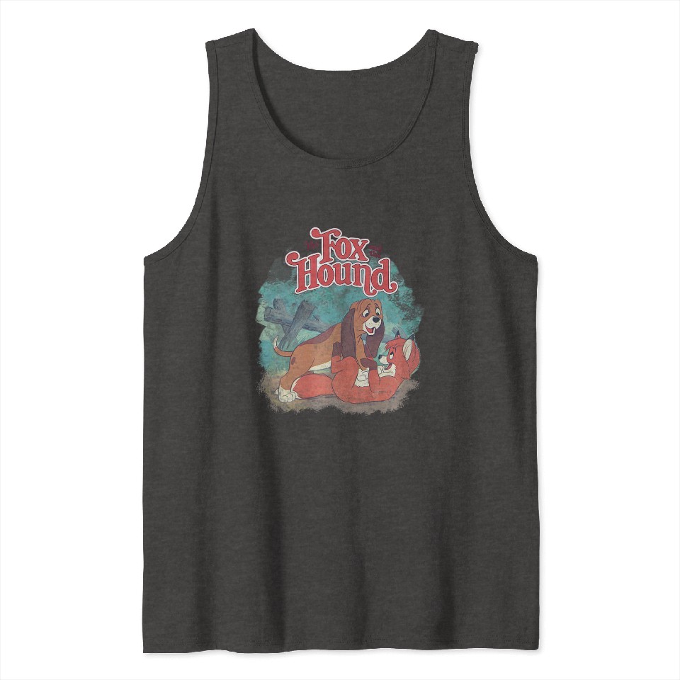 Disney The Fox and the Hound Vintage Classic Poster Premium Tank Tops ...