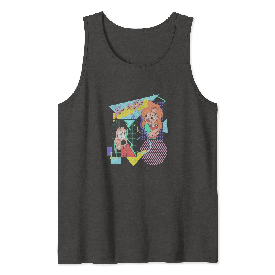 Disney A Goofy Movie Max Roxanne Eye To Eye Forever Tank Tops | ID ...
