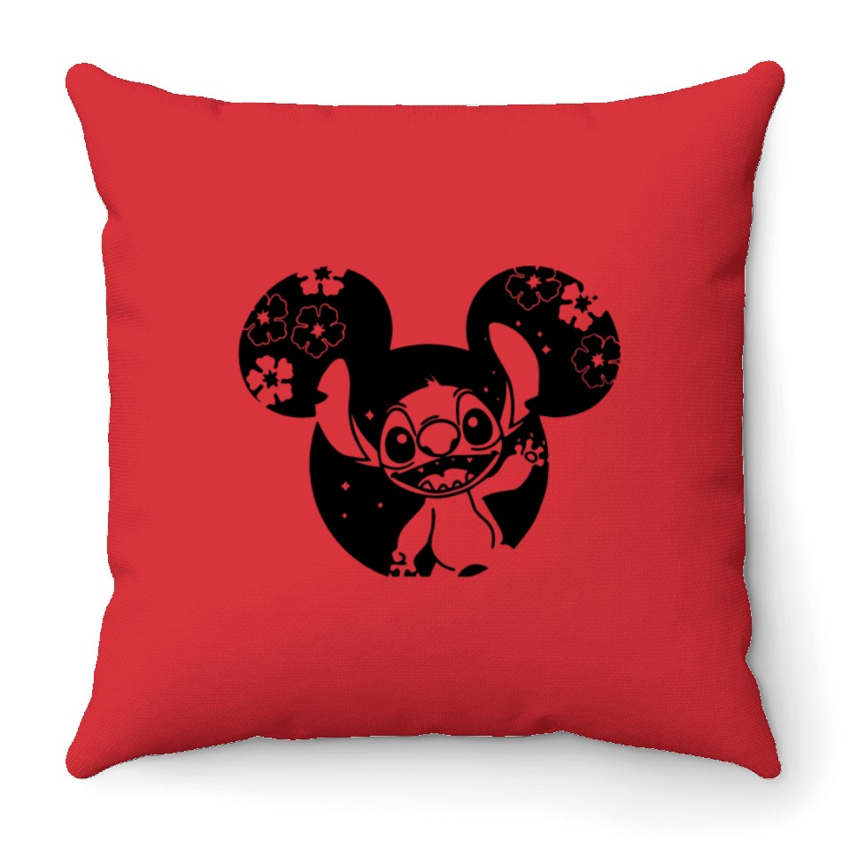 Custom Stitch Throw Pillows, Cute Stitch Throw Pillows, Stitch Snacks ...