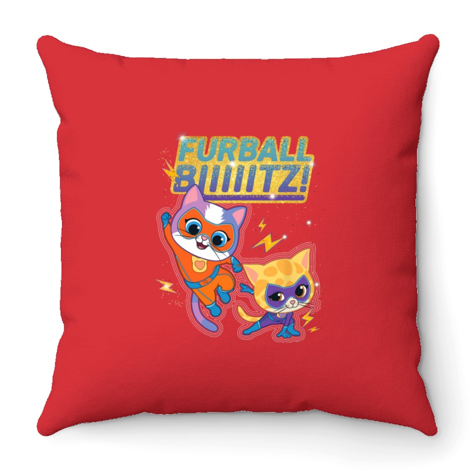 Disney Junior SuperKitties Sparks and Buddy Furball Blitzz! Throw ...