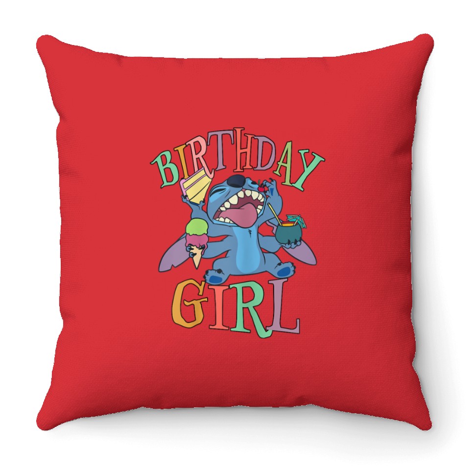 Disney Lilo Stitch Birthday Girl Retro Snacking Stitch gifts trends ...