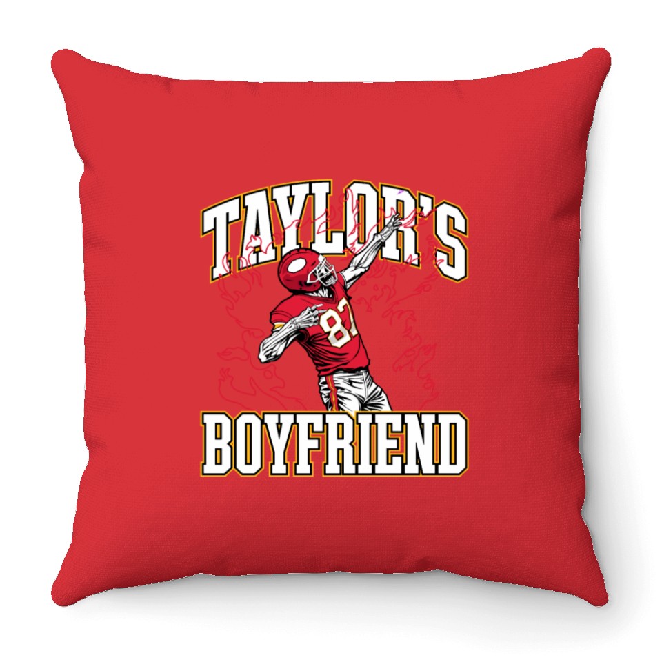 Taylor Boyfriend Throw Pillows | ID 23589249 by Chris Rowe | Printblur