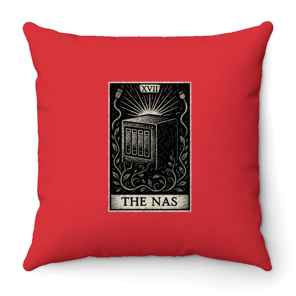 Tarot Datahoarding: The Network Storage Oracle Throw Pillows | ID ...