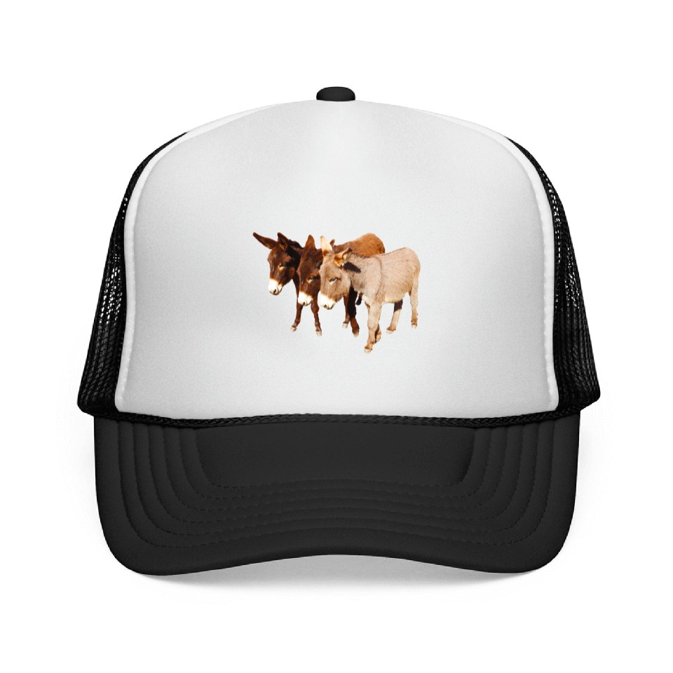 Wildlife, donkeys, Wild Burro Buddies Trucker Caps | ID 66724655 by ...