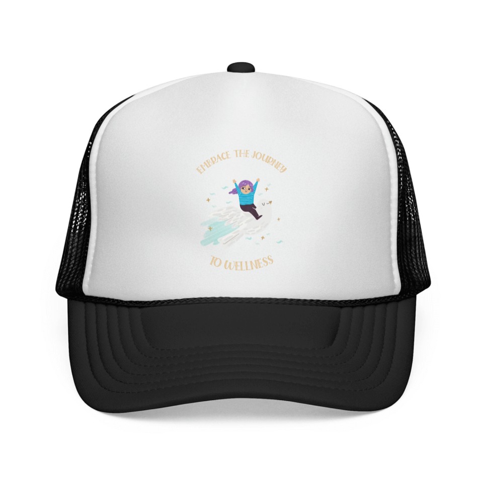 Embrace The Journey To Wellness Trucker Caps | ID 51483738 by Camila ...
