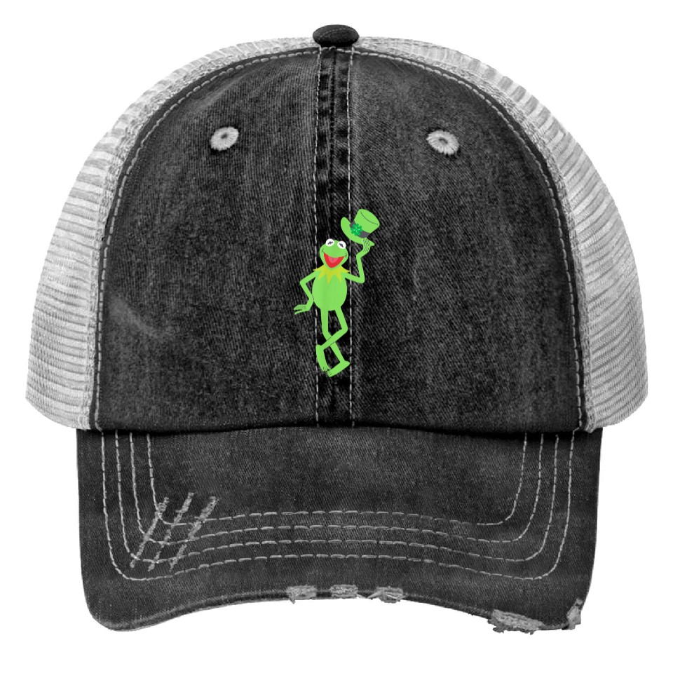 Disneyss Muppets K the frog With Top Hat St Patricks Day Trucker Hats ...