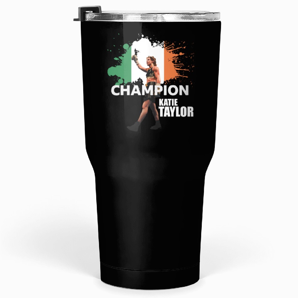 Katie Taylor Champion Tumblers 30 oz | ID 23618945 by Chris Saunders ...