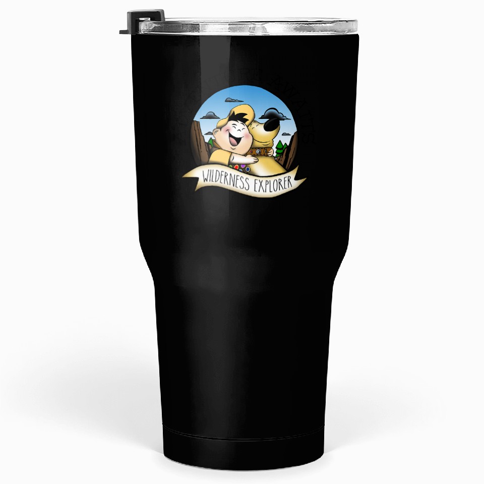 Disney Pixars Up Russell Dug Vintages Hug Graphic Tumblers 30 oz | ID ...
