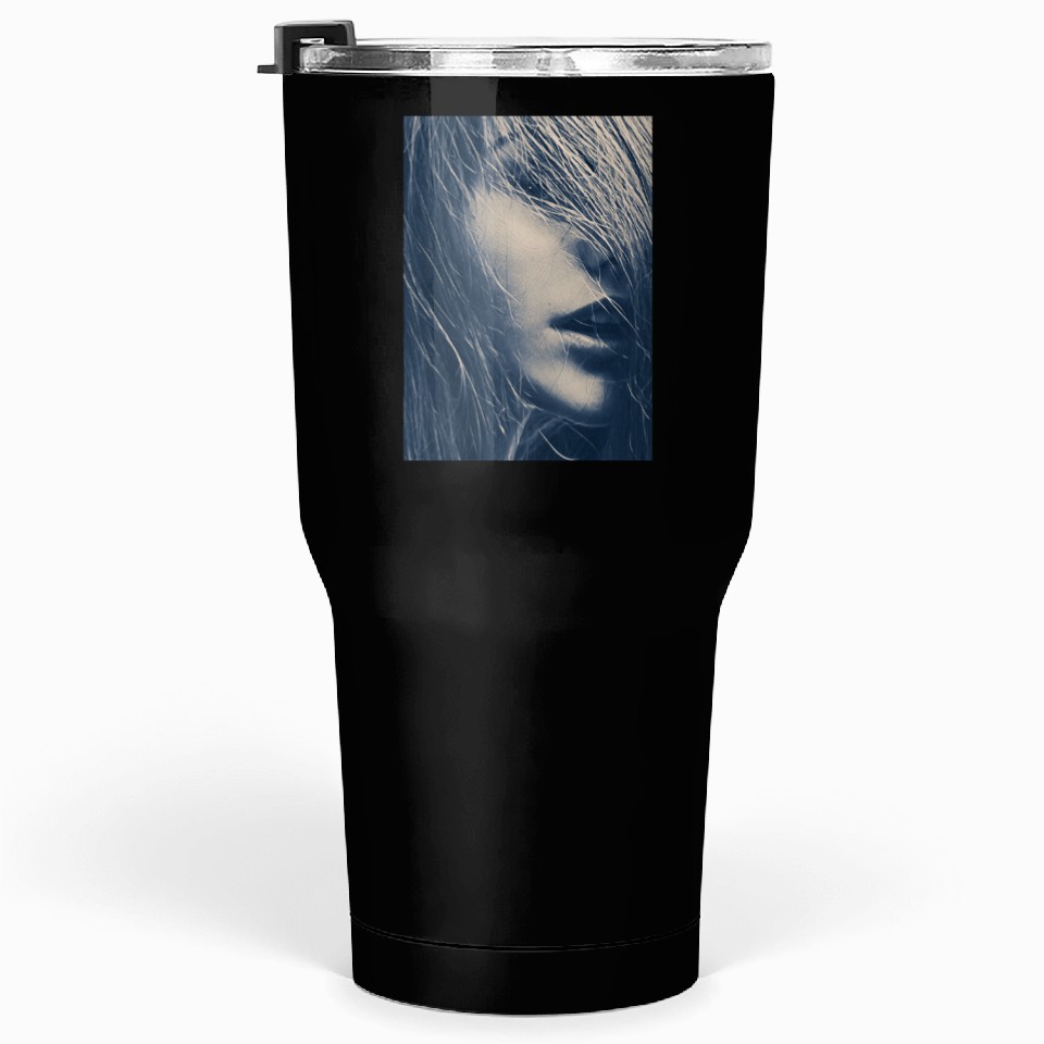 I saw an angel that I'm sure Cyanotype Blue Photographic Print: Taylor ...