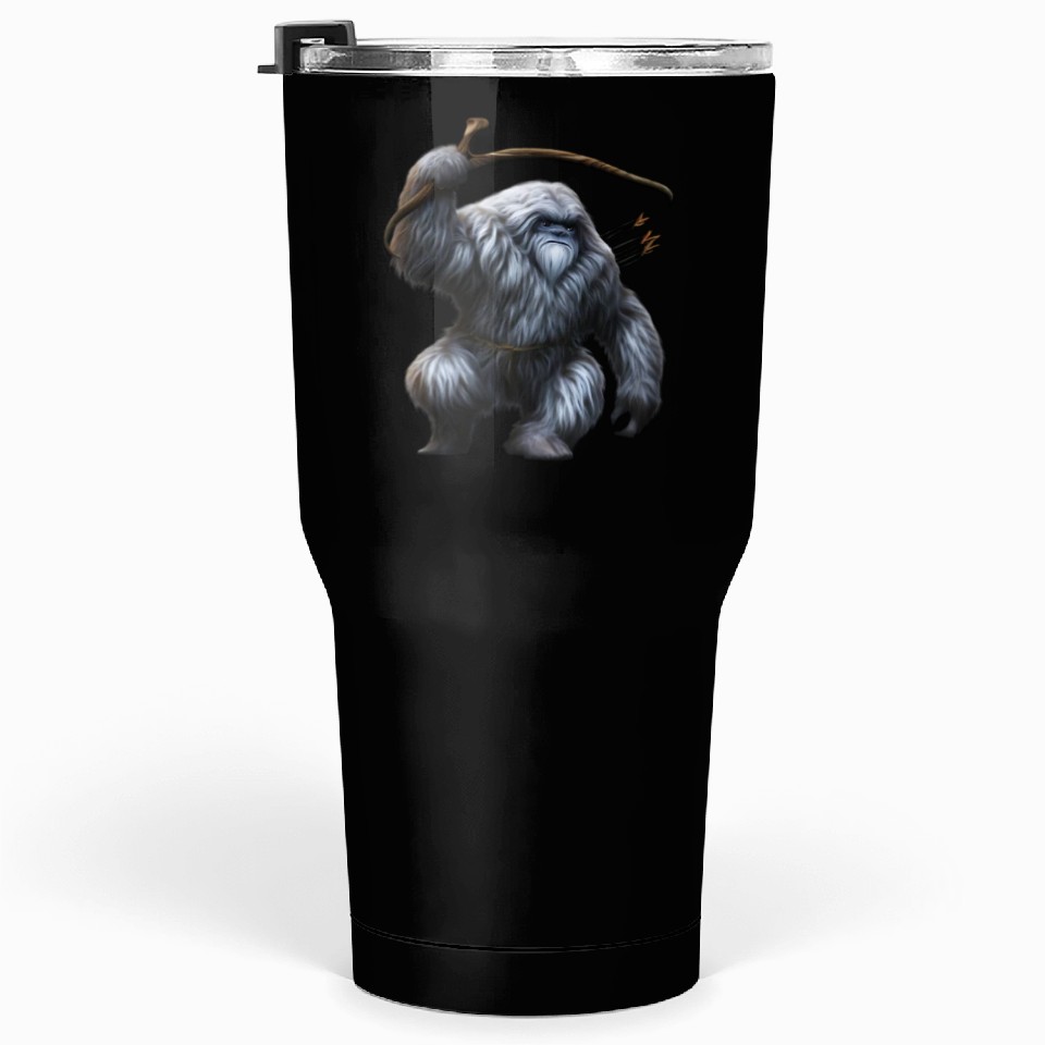 Yeti with a bow and arrow Tumblers 30 Oz | ID 63174592 by Camila ...