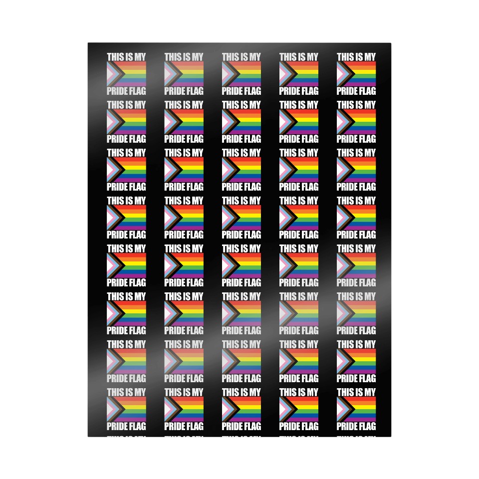 This My My Pride Flag Lgbt Gay Lesbian Flag Pride Wrapping Papers | ID ...