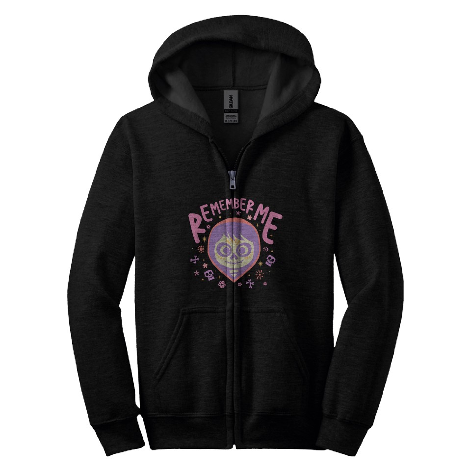 Disneyss Pixars Coco Miguel Remember Me Cute Pastel Colors Logo Zip ...
